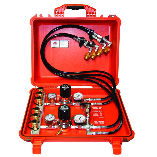 Air Distribution Box W/Dual Reg. Assy.,B3 5000Psi | Clemtex